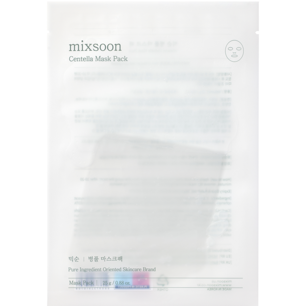 mixsoon Centella Sheet Mask 25g – Mixsoon Australia